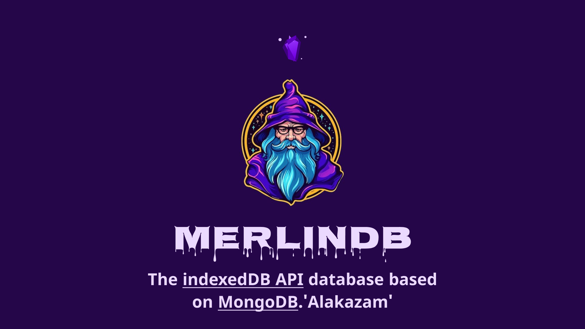 Merlindb The Indexeddb Api Database Based On Mongodb